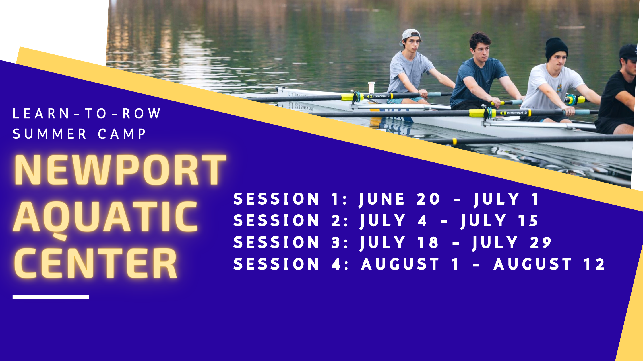 Learn to Row Summer Camp – Newport Aquatic Center