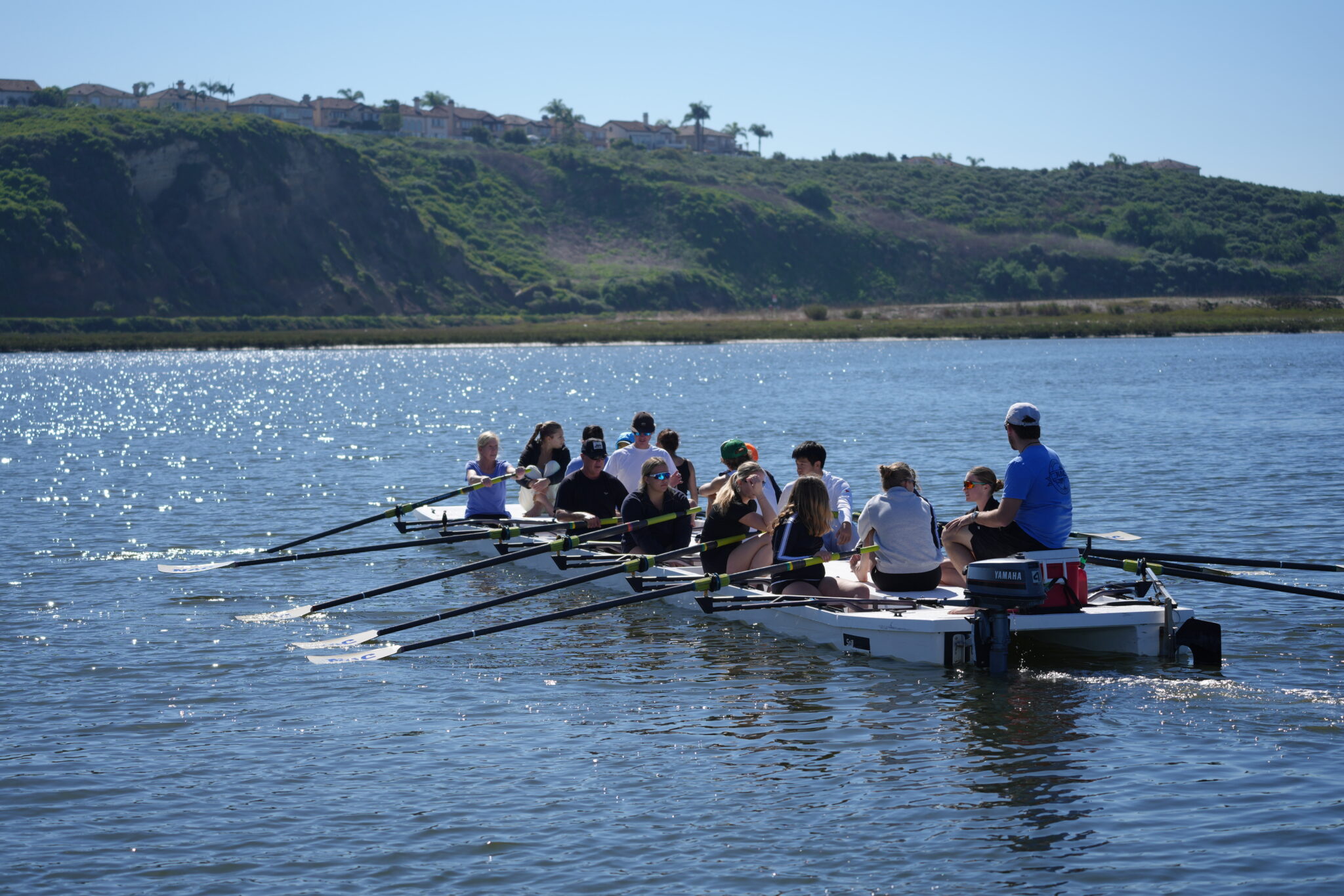 Adaptive Rowing Launching at NAC - Newport Aquatic Center